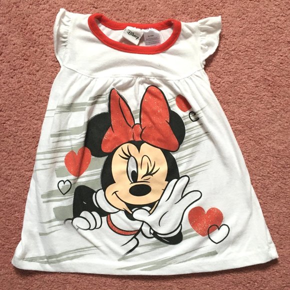 Disney | Shirts & Tops | Disney Minnie Mouse Top 4t | Poshmark